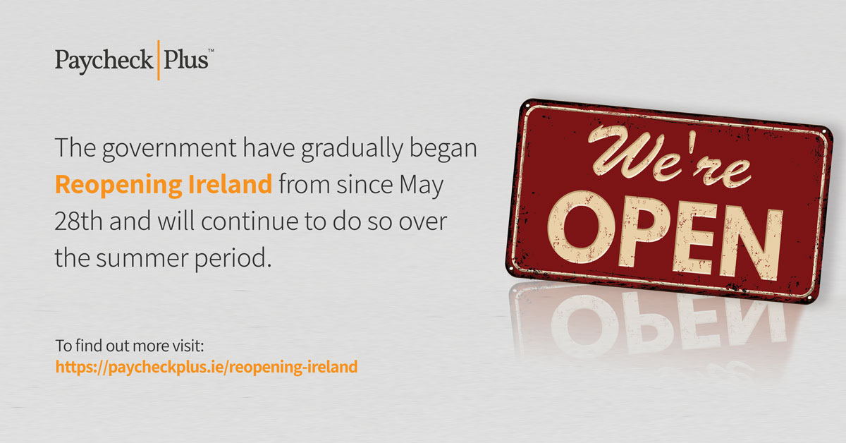 Reopening Ireland - Paycheck Plus